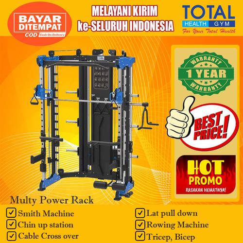 Jual Alat Fitness Smith Machine Multi Gym Power Rack - Kota Surabaya ...