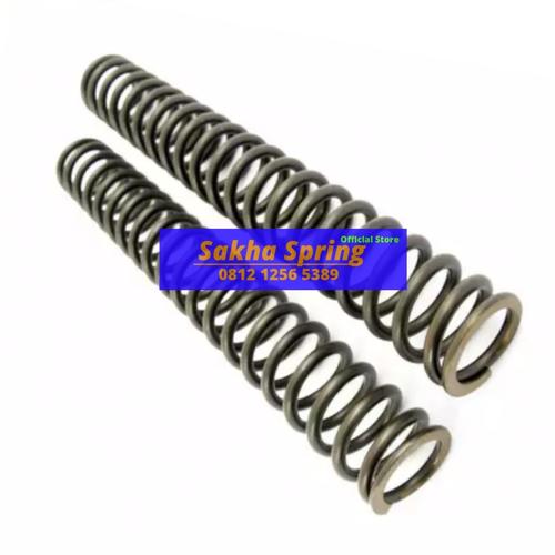 Jual Per tekan pegas baja kawat 3,5mm od 20mm hang standar panjang ...