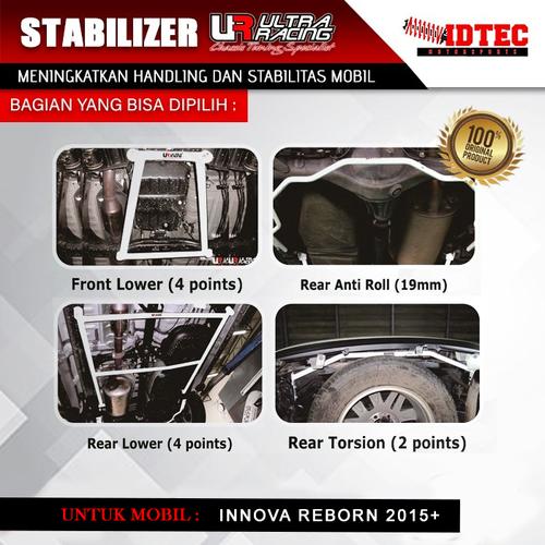 Jual Stabilizer Stabiliser Ultra Racing UR Innova Reborn 2015+ Set ...
