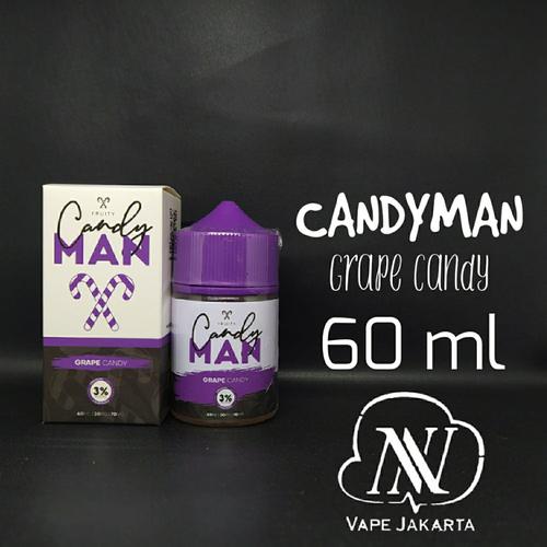 Jual Liquid Candyman Grape 60ml 3mg - Jakarta Barat - NNVape | Tokopedia