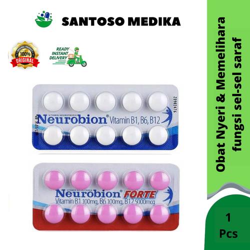 Jual NEUROBION FC TABLET & FORTE @ STRIP - OBAT NYERI & VITAMIN B ...