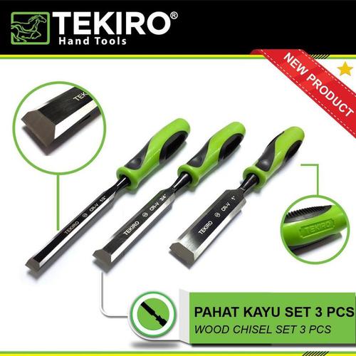 Jual Tekiro WOOD CHISEL SET 3 PCS TEKIRO PAHAT KAYU SET 3 PC GT-WC1747 ...