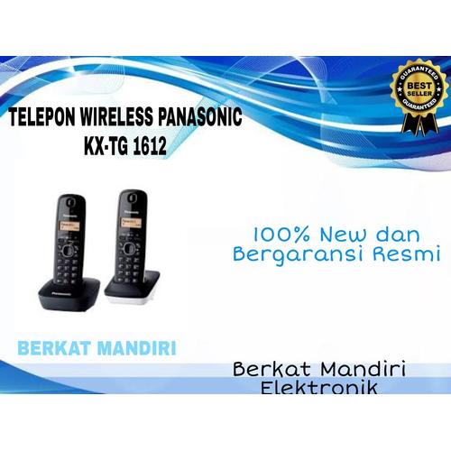 Jual Wireless Panasonic KX-TGB 212/Panasonic Cordless Panasonic KX-TGB212 - KX-TG1612 - Jakarta ...