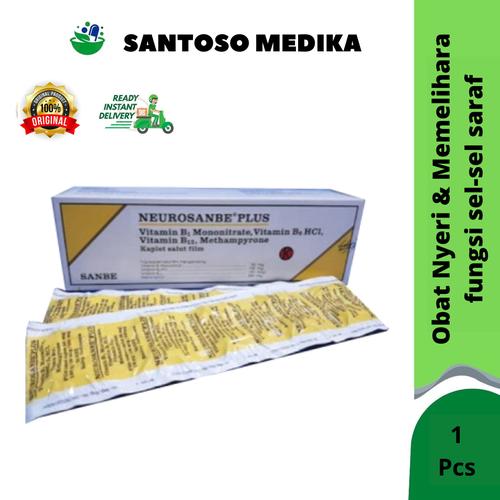 Jual NEUROSANBE PLUS TABLET @STRIP - OBAT NYERI & VITAMIN B COMPLEX ...
