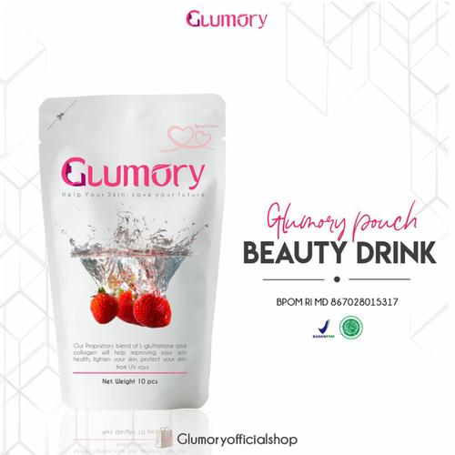 Jual [ PAKET HEMAT ] GLUMORY COLLAGEN BEAUTY DRINK Kemasan Pouch ...