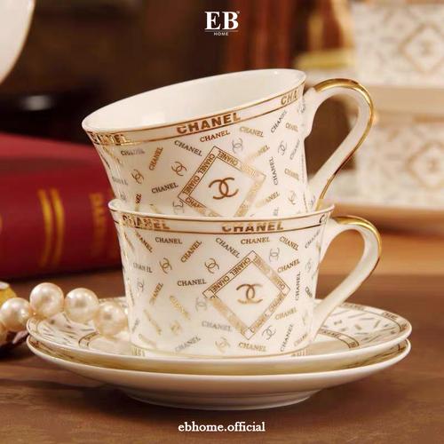 Jual Cangkir Set Keramik / Gelas Hampers Gift Luxury Cup and Saucer 28/ ...