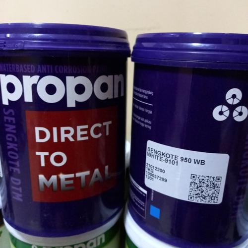 Jual CAT GALVANIS ANTI KARAT WATERBASED PROPAN SENGKOTE BLACK 1KG - Kab ...