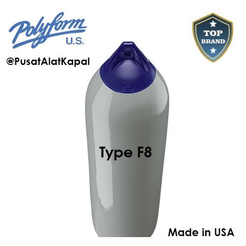 Jual POLYFORM US - Commercial Grade Boat Fender F8 - Grey - Jakarta ...