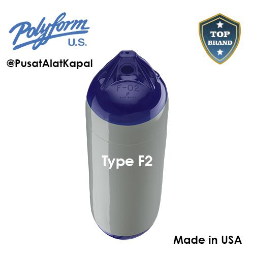 Jual POLYFORM US - Commercial Grade Boat Fender F2 - Grey - Jakarta ...