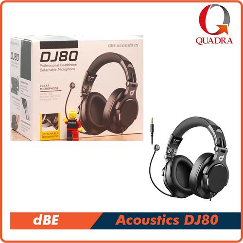 Jual dbE DJ80 Foldable DJ Headphone with Detachable Microphone - Kab ...