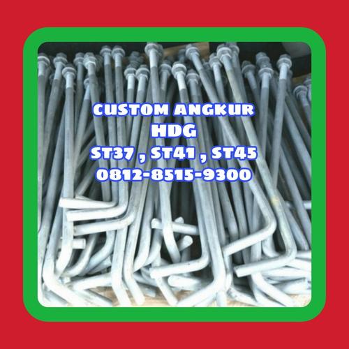 Jual angkur L st37 HDG m16x100x10cm / angkur l hotdip galvanis ...