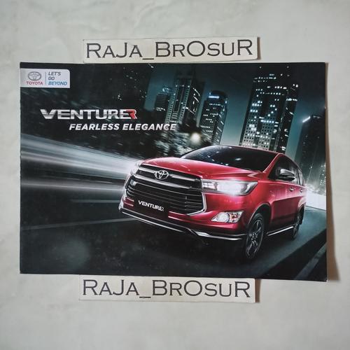 Jual Poster brosur katalog leaflet Toyota Kijang Innova Venturer 2019 ...
