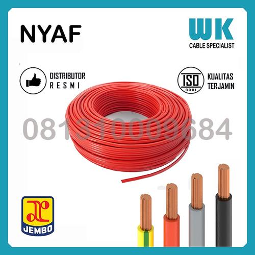 Jual Kabel JEMBO NYAF 2,5 mm, 1 roll = 100 meter - Biru - Jakarta Pusat - WK Elektrik | Tokopedia