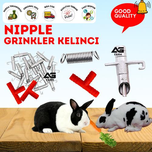 Jual Niple Hamster/Nipel Kelinci /Alat Minum Dot Nipple Kelinci Hamster ...