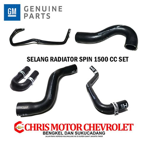 Jual SELANG AIR RADIATOR CHEVROLET SPIN 1500 CC SET LENGKAP - Jakarta ...