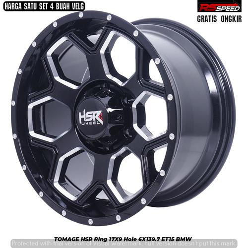 Jual Velg Mobil Fortuner Hardtop Hilux Double Ring 17 HSR Tomage - Kota ...