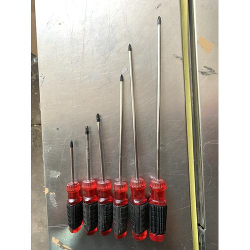 Jual Obeng Plus Gagang Karet IWT CHROME VANADIUM SATUAN 3 4 5 6 8 10 ...