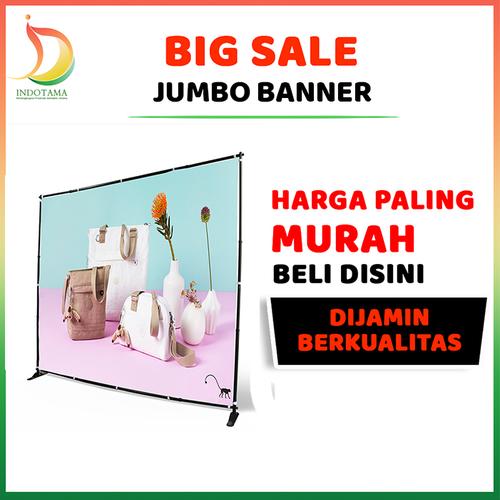 Jual Jumbo Banner Backwall Banner Stand Back Wall Ukuran 3 x 2,4 Meter ...