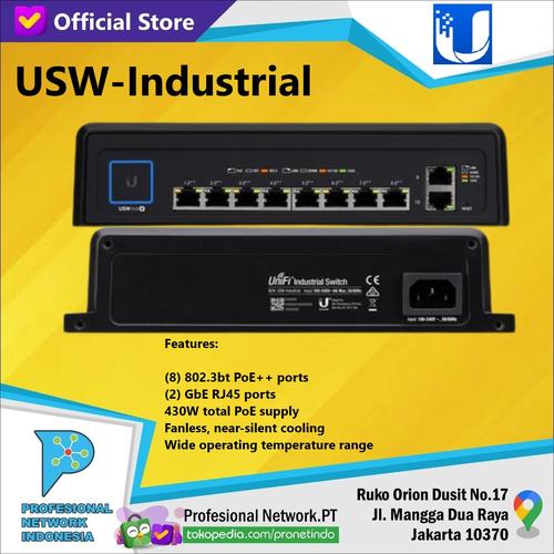 Promo Ubiquiti USW-INDUSTRIAL UniFi Switch Industrial Cicil 0% 3x ...