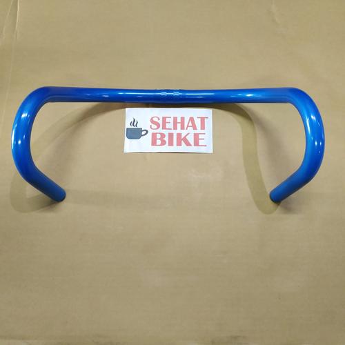 Jual Stang Sepeda Balap Blue Diameter 25.4 36cm Drop Bar Handle Bar ...