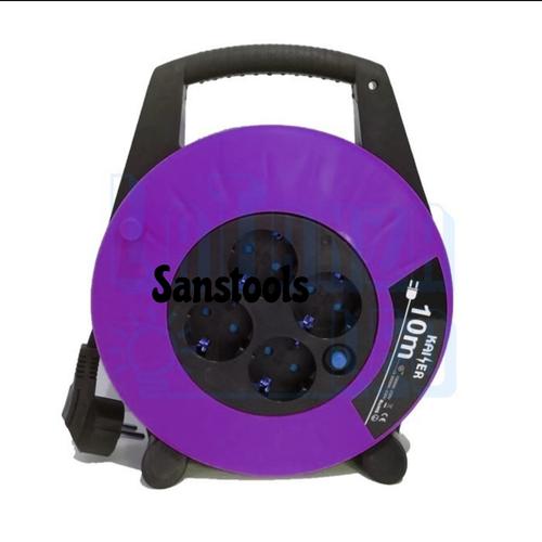 Jual cable rol / kabel roll 10m kaiser gulungan kabel listrik 10 m ...