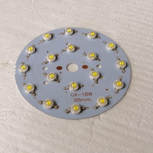 Jual High Power Led 18W Seri Putih 6500k Solder PCB Aluminium Heatsink ...