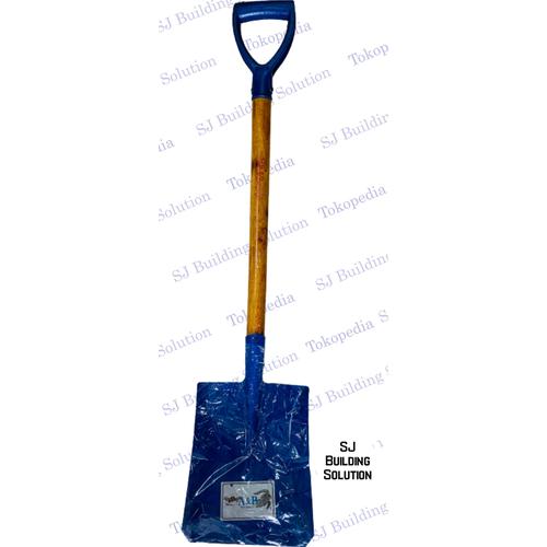 Jual SEKOP PASIR GAGANG KAYU PLAT BESI RATA PETAK BAGUS SKOP TANAH GG ...