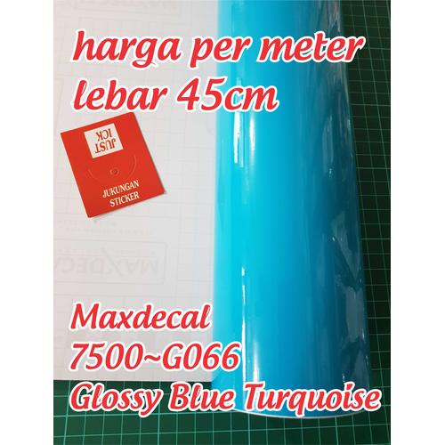 Jual Stiker - Maxdecal Glossy - Toska - Skotlet Max decal - Turquoise ...