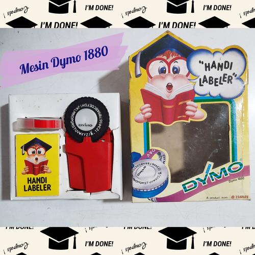 Jual Mesin Dymo 1880 Manual Label Maker Emboss 9 mm - Kota Palembang ...