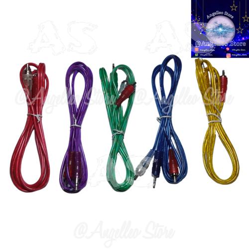 Jual Kabel RCA~Kabel Audio~RCA 2X1~RCA 2 in 1~Transparan~1,5Meter ...