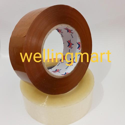 Jual lakban jumbo 300m bening cokelat 45mm x 300m - Cokelat - Kota ...