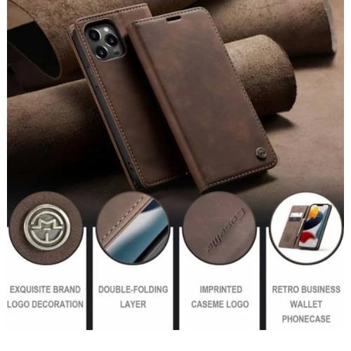 Promo Caseme Iphone 11 11 PRO /PRO MAX Casing Flip Case Cover Leather ...