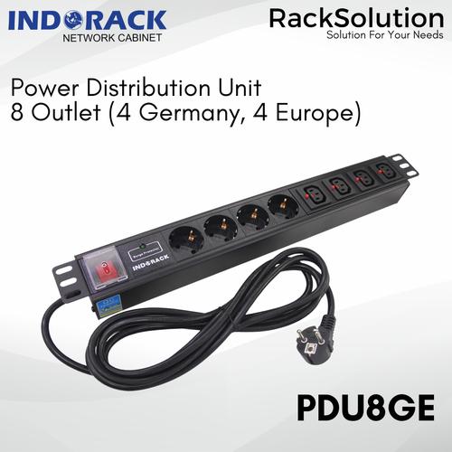 Jual PDU8GE Indorack PDU 8 Outlet Power Distribution Unit 4 Germany ...