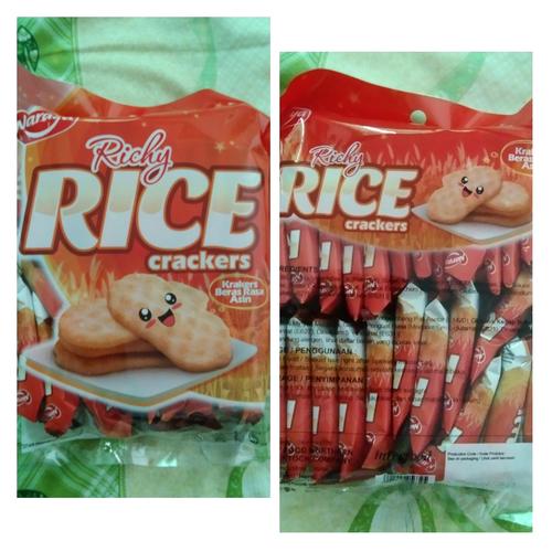 Jual Naraya Ricky Rice Crackers - Krekers Beras rasa Asin 120gr ...