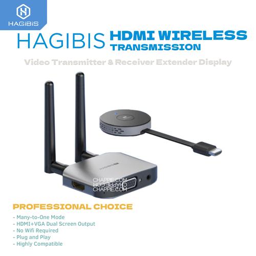 Jual HAGIBIS HDMI Wireless Transmission Video Transmitter&Receiver ...