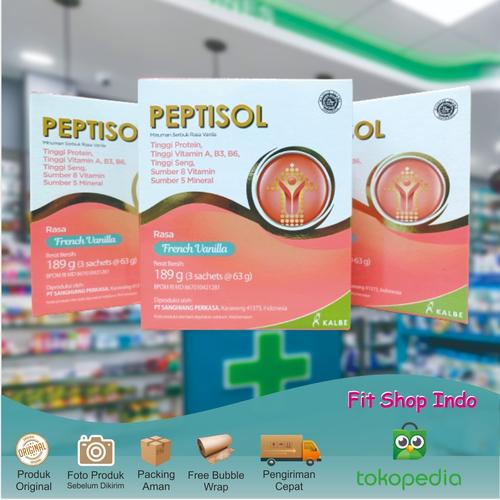 Jual Susu Peptisol Vanila 185gr - Susu Tinggi Protein - Kab. Sleman ...