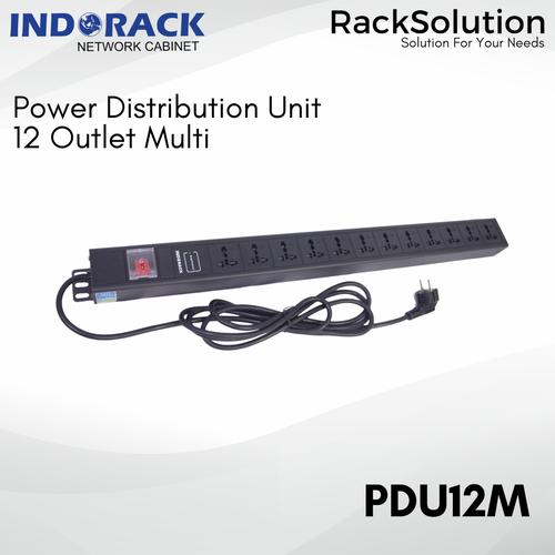 Jual PDU12M Indorack Power Distribution Unit PDU 12 Outlet Multi ...
