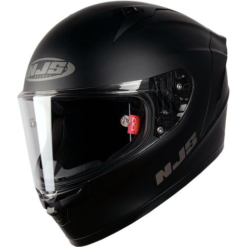 Jual Paket Bundlling NJS Helmet ZX-1R Black Matt + Spiffy - L - Kota ...