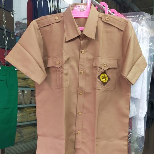 Promo kemeja Pramuka Pembina Rafilo pendek khusus Guru dan PNS Sedia ...