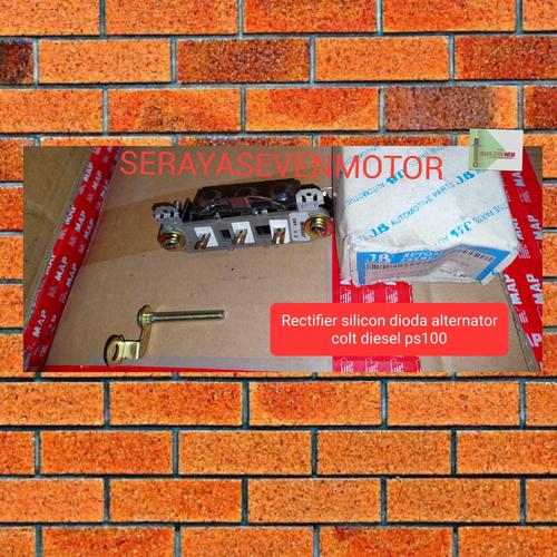 Jual rectifier silicon dioda alternator mitsubishi colt diesel ps100 ...