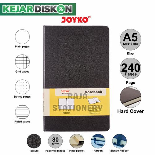 Promo Joyko Notebook Diary A5 HARD COVER / Buku Jurnal Joyko A5 Titik ...