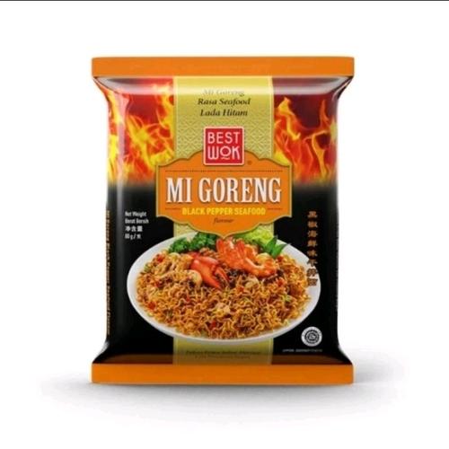 Jual BEST WOK mi goreng black pepper seafood flavor 80gr indomie lada ...