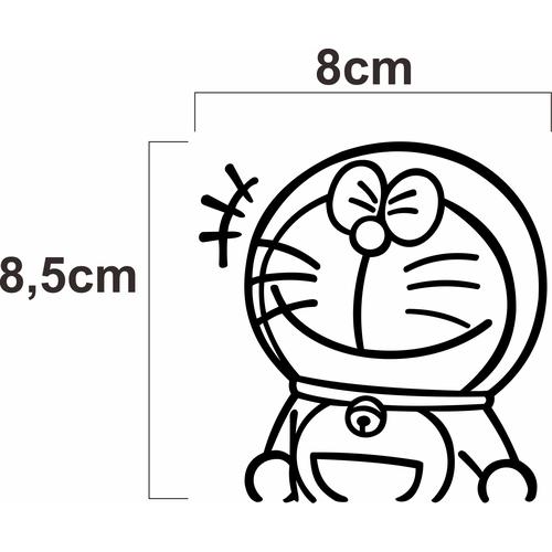 Jual Stiker cutting gambar sketsa doraemon - Hitam - Kota Pasuruan ...