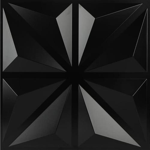 Promo Wallpanel 3D PVC Wall Panel Dinding Warna Hitam / Silver /Gold ...