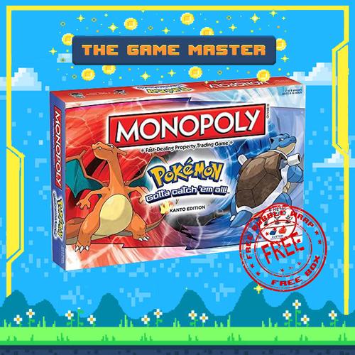 Jual MONOPOLY POKEMON KANTO EDITION Board Game - POKEMON KANTO - Jakarta Barat - The Game Master ...