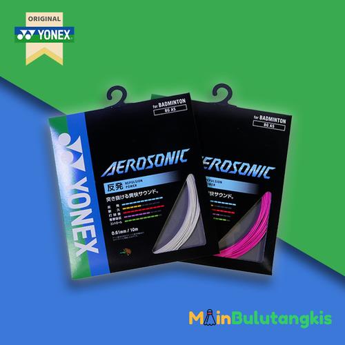Promo Senar Raket Badminton YonexJP Aerosonic Japan Original - Putih ...