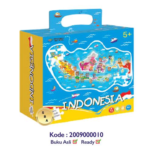 Jual Puzzle Jumbo Raksasa seri Peta Atlas Indonesia Erlangga - Kab ...