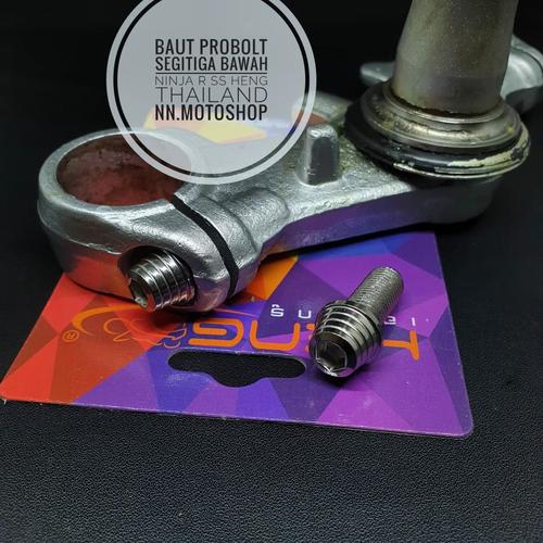 Jual probolt stainless baut segitiga bawah ninja R ninja SS - HENG ... Jual probolt stainless baut segitiga bawah ninja R ninja SS - HENG ...