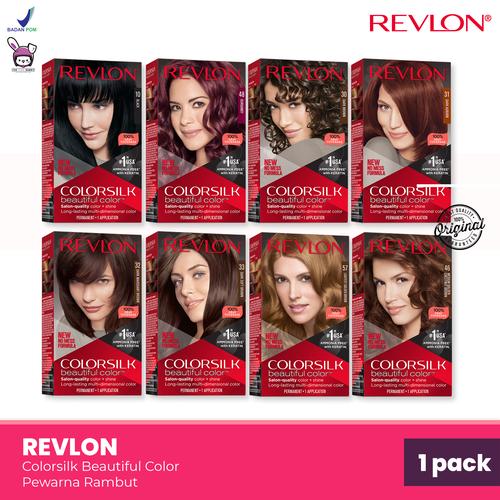 Jual REVLON Colorsilk Hair Color Cat Rambut - 30 Dark Brown - Kota ...