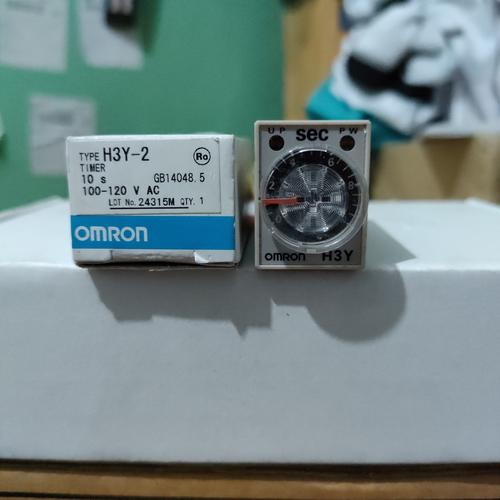 Jual Timer Omron H3Y-2 10s 100-120VAC ORIGINAL / H3Y-2 10Sec 100-120 V AC - Kota Bandung - JAYA ...